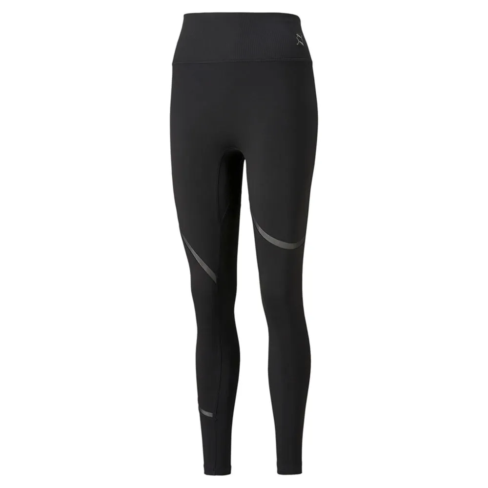 Puma Yoga Exhale Mesh Curve Leggings Black | Dressinn