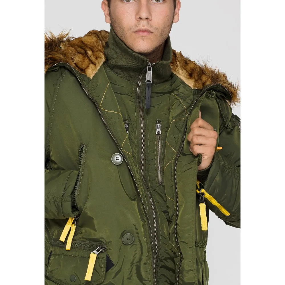 Alpha industries PPS N3B jacket Green | Dressinn