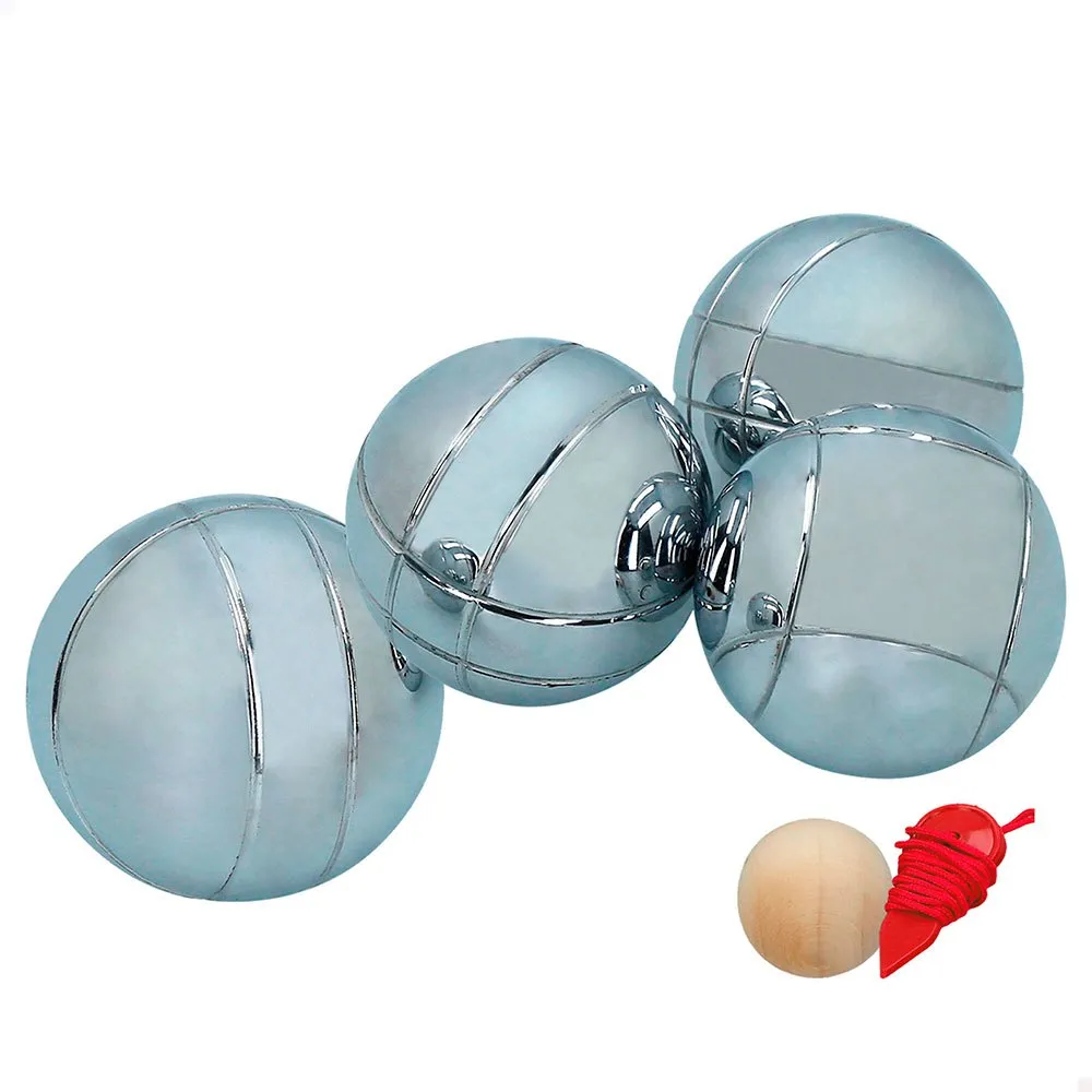 Aktive Professional Petanque Set 4 Balls Grey | Kidinn