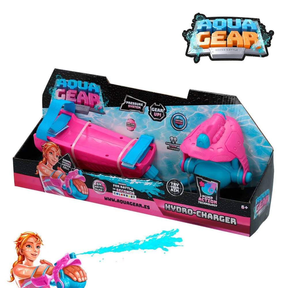Color baby Aqua Gear Hydro Charger Water Blaster Pink | Swiminn