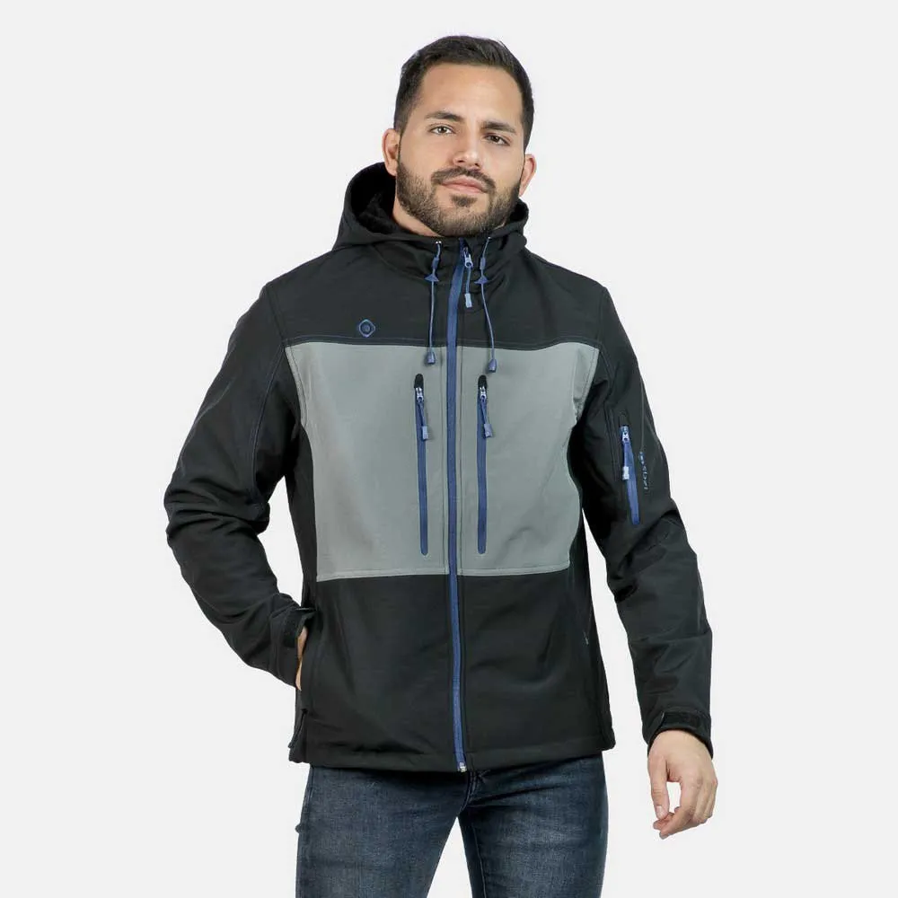 Izas Fornax softshell jacket Black | Trekkinn