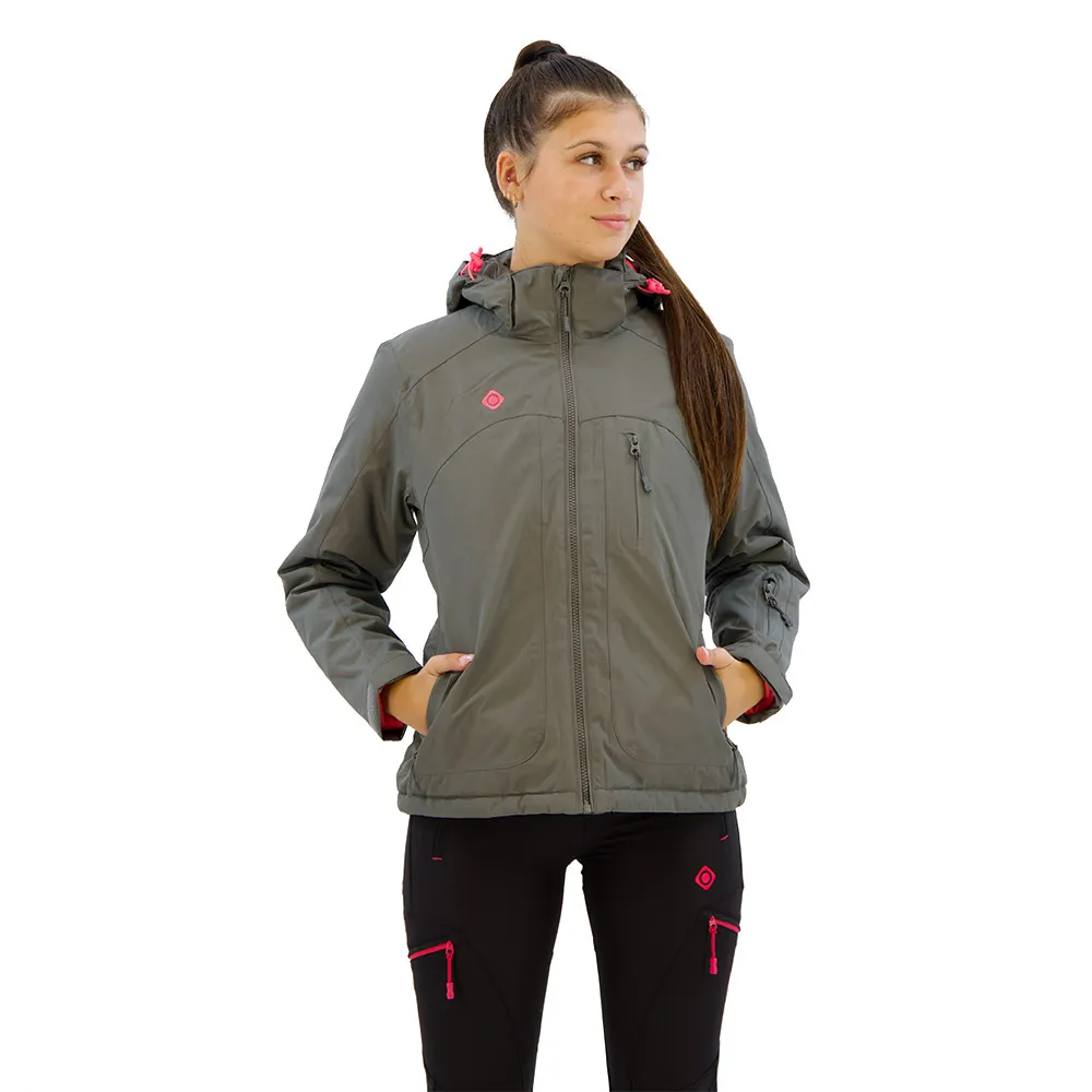 Izas Logan W jacket Grey | Trekkinn