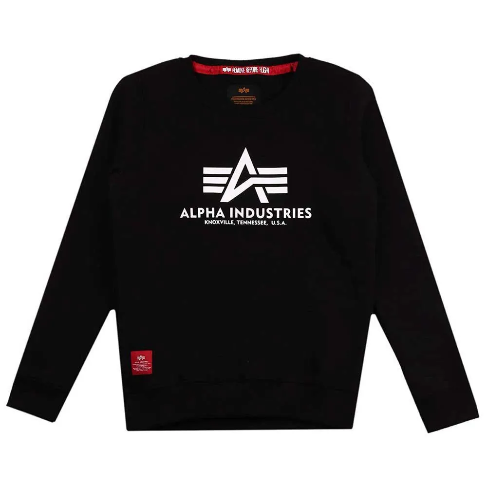 Alpha industries Sudadera Basic Negro | Dressinn