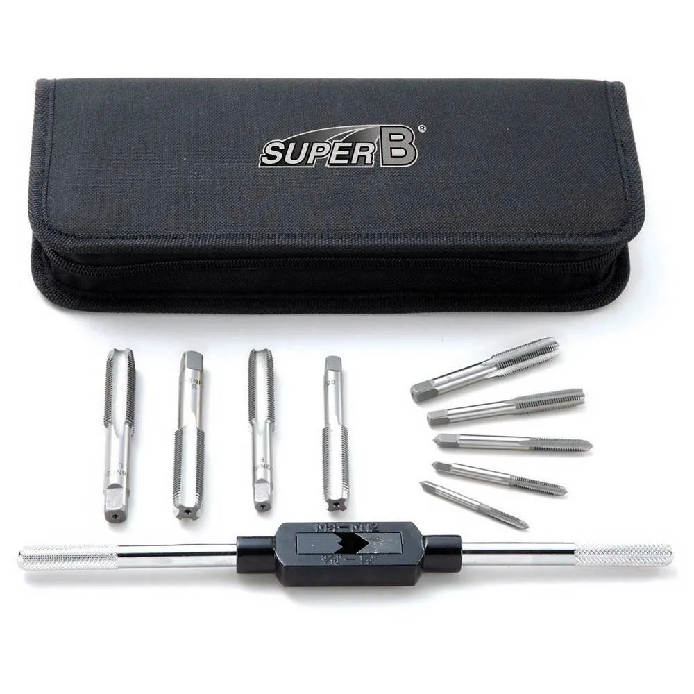 Super b Tap Set With A Tap Handle, Silver | Bikeinn