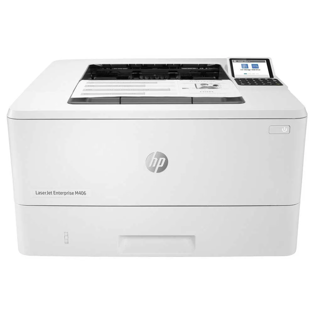 HP LaserJet Enterprise M406DN Printer White | Techinn