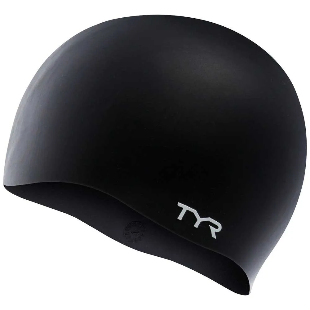 TYR Swimming Cap Black | Swiminn