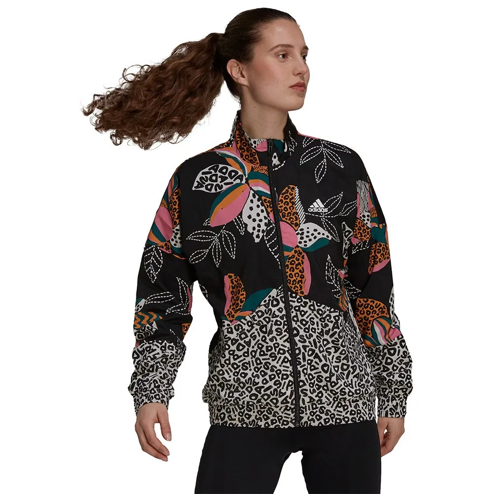 adidas Farm Aop jacket Black | Dressinn