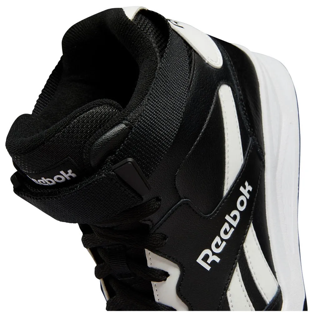 Reebok Royal BB4500 Hi Strap trainers Black | Dressinn