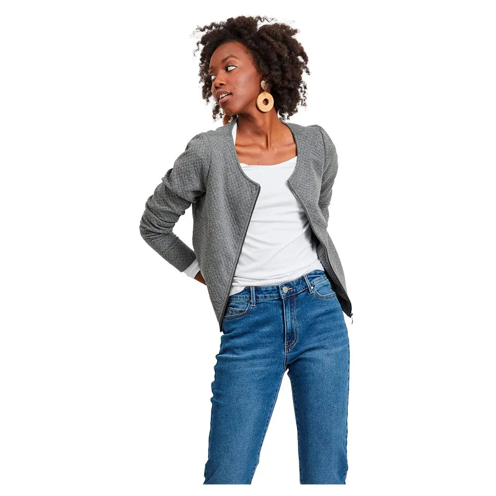 Vila Naja New jacket Grey | Dressinn