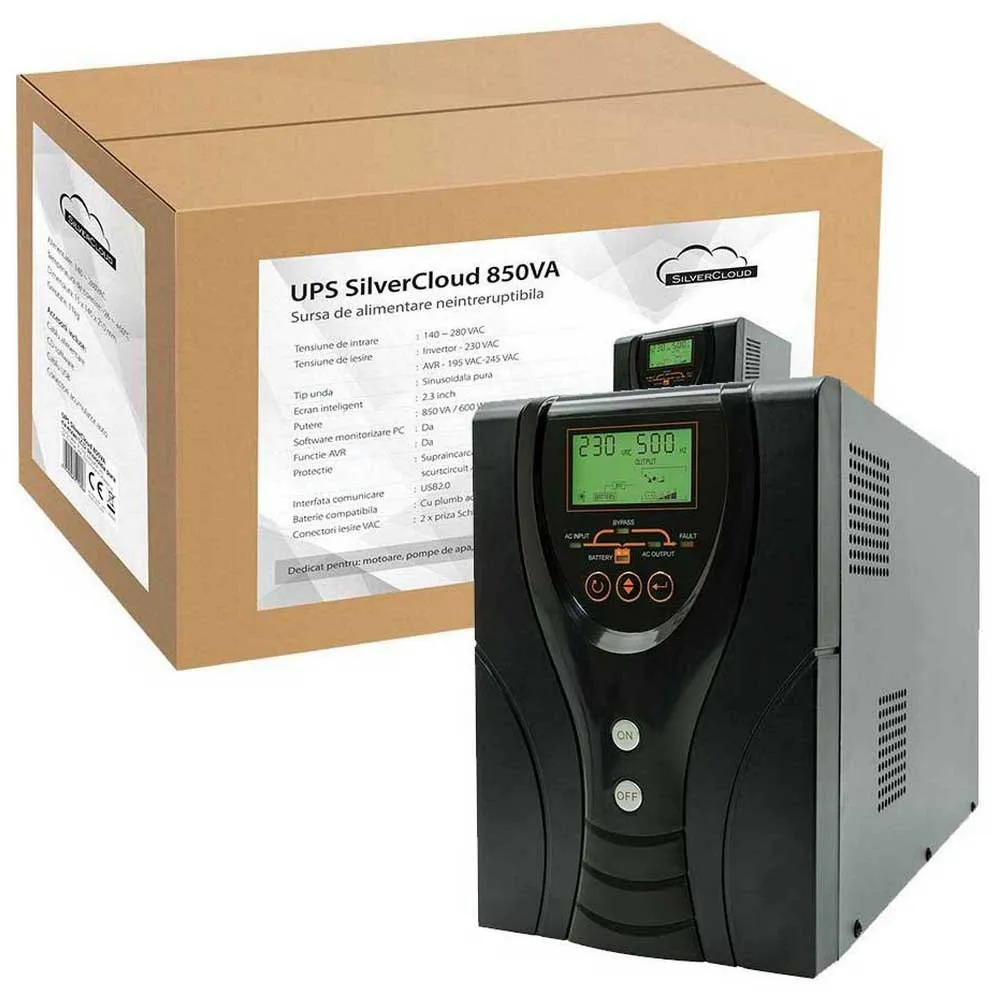 Silvercloud 850VA UPS | Techinn