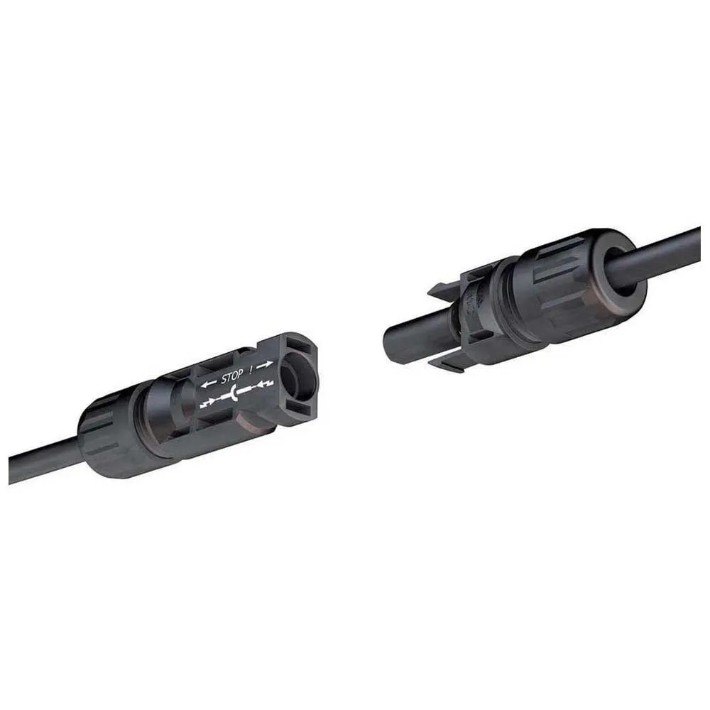 PNI MC4 Connector M/M 4-6 mm Black | Techinn