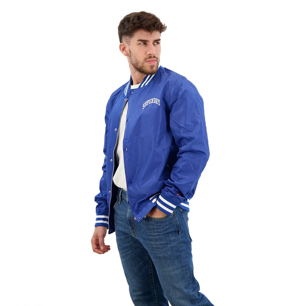Superdry Classic Varsity Baseball jacket Blue | Dressinn