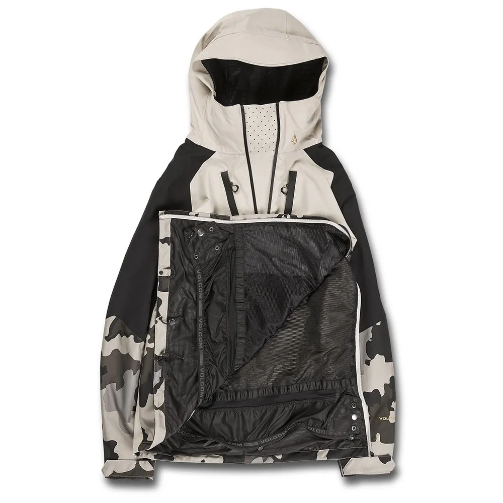 Volcom Brighton Pullover Shell Jacket Green | Snowinn