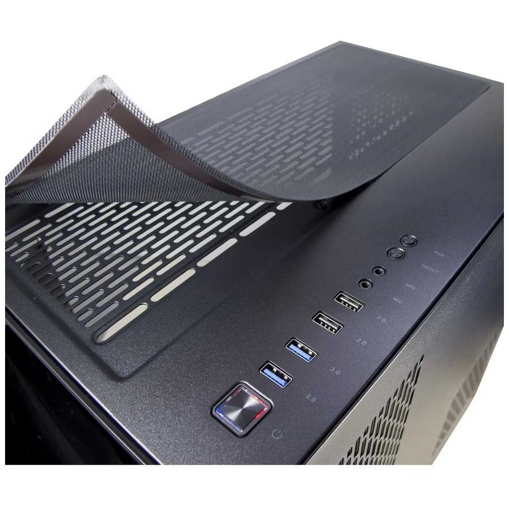 Inter-tech C-701 Panorama PC tower case Black | Techinn