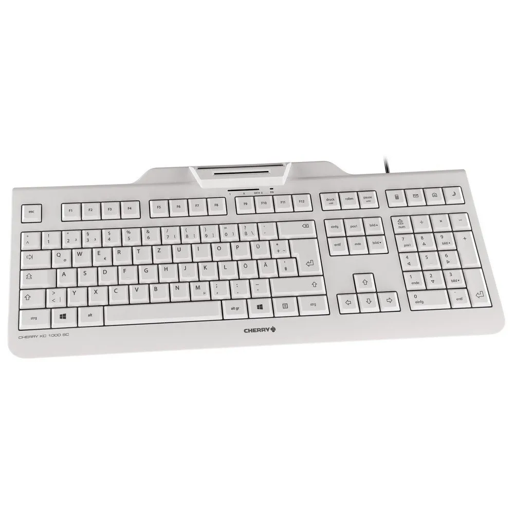Cherry KC 1000 SC Keyboard White | Techinn