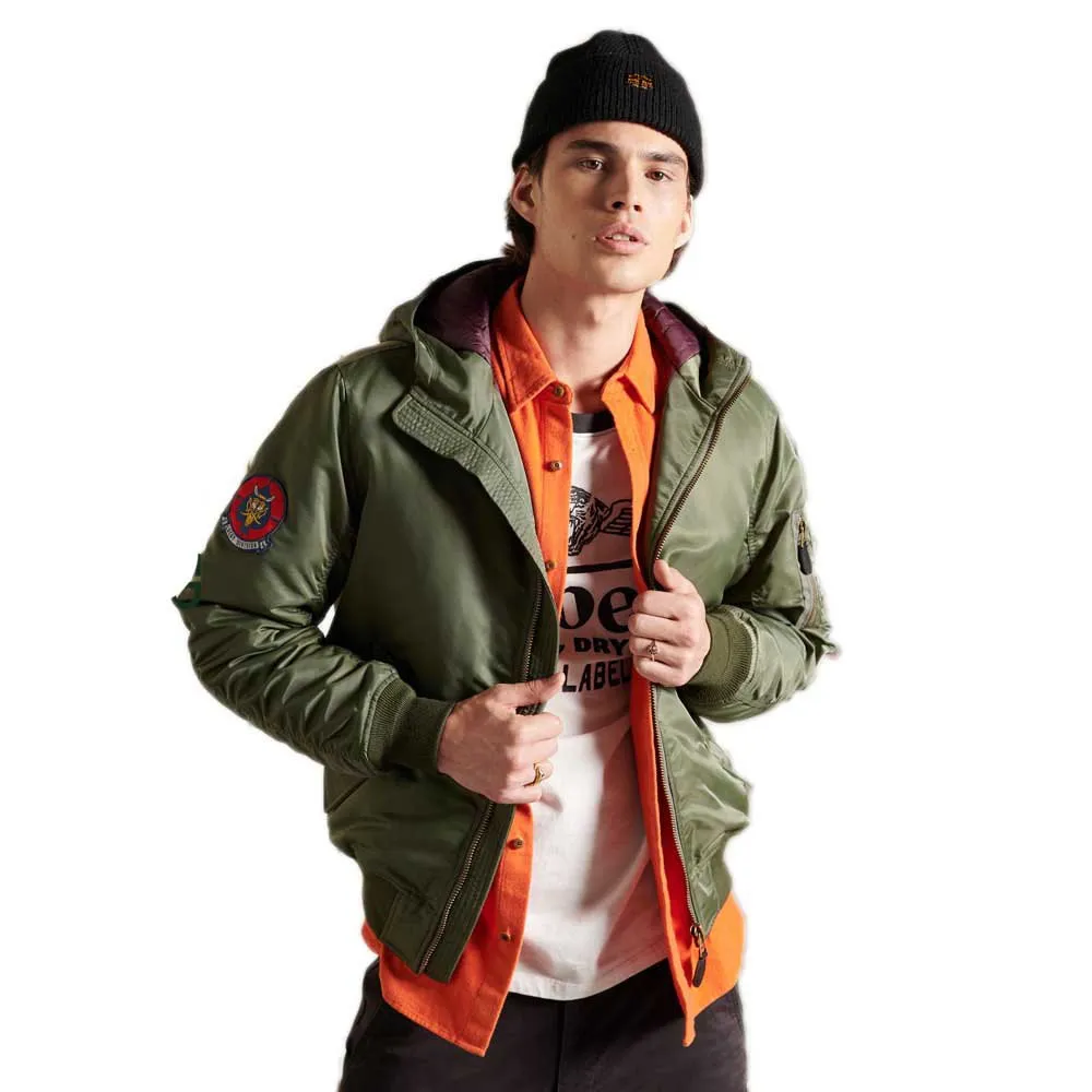 Superdry MA1 Bomber Jacket Green | Dressinn