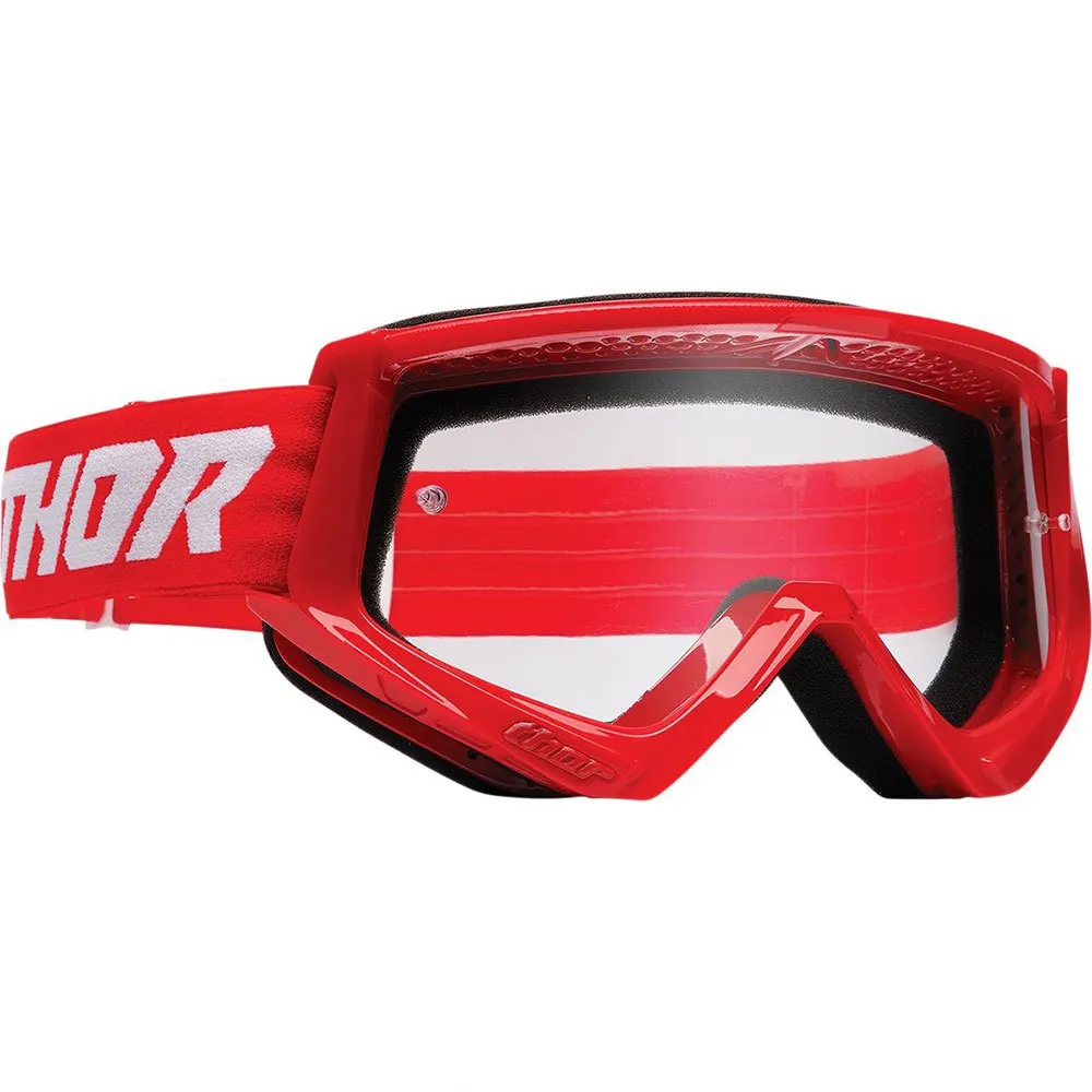 Thor Combat junior off-road goggles Red | Motardinn