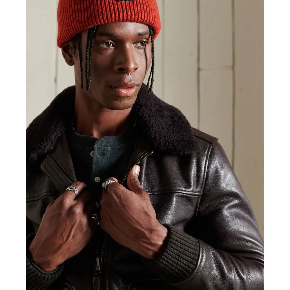 Superdry Aviator bomber jacket Black | Dressinn