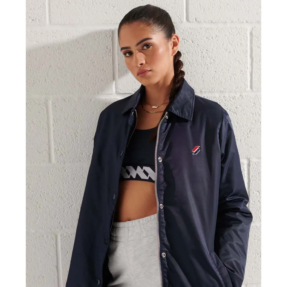 Superdry Touchline Coach Jacket Blue | Dressinn