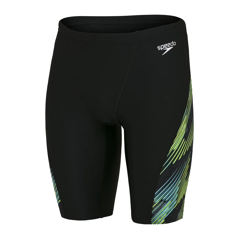 Speedo Allover V-Cut Jammer Black | Swiminn