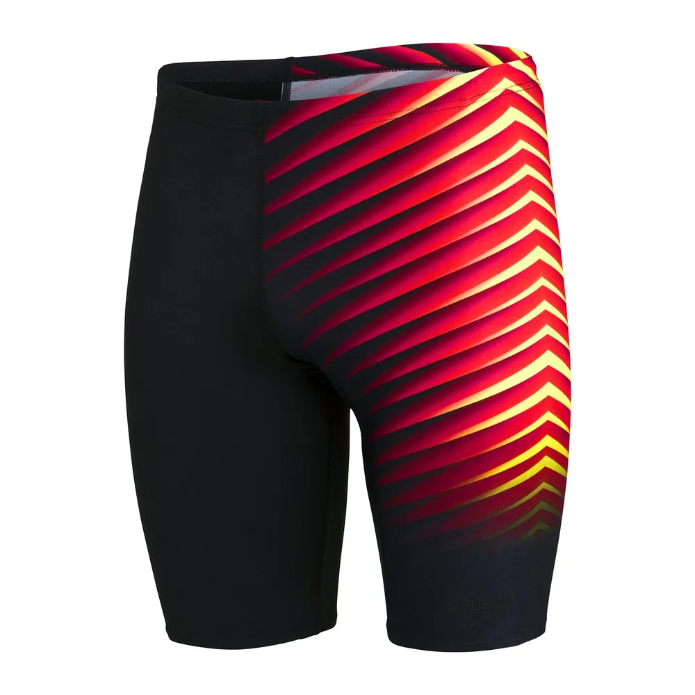 Speedo Placement Jammer Black | Swiminn