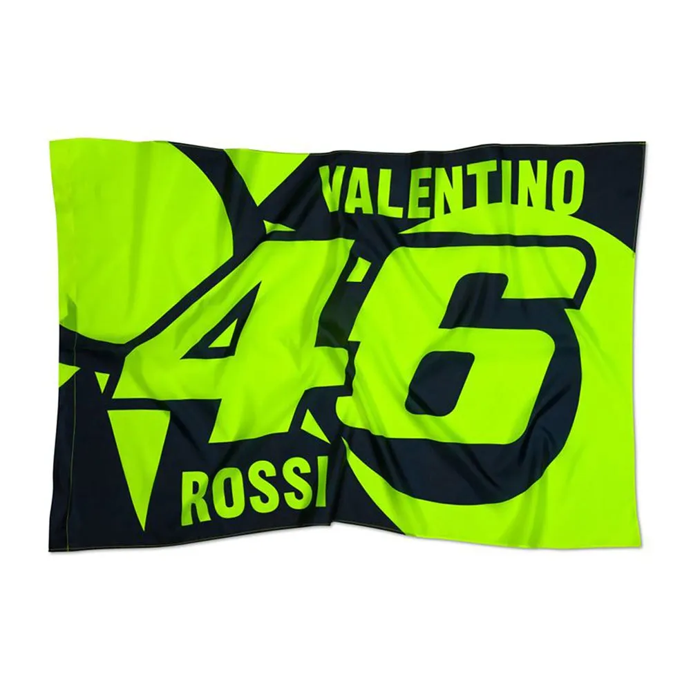 VR46 Sun And Moon Flag | Motardinn