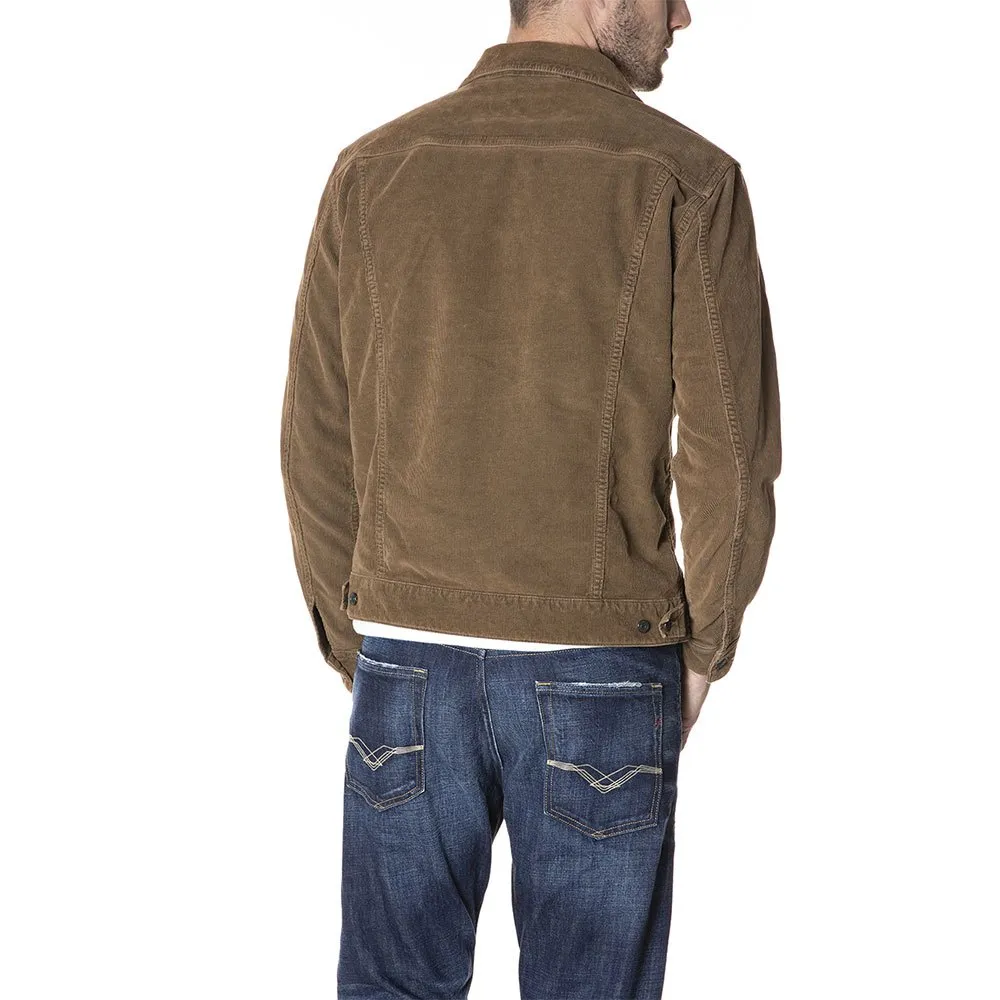 Replay MV843.000.8082990 Jacket Brown | Dressinn