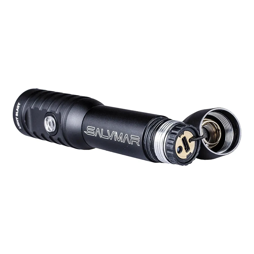 Salvimar Light Blast Flashlight Black | Diveinn