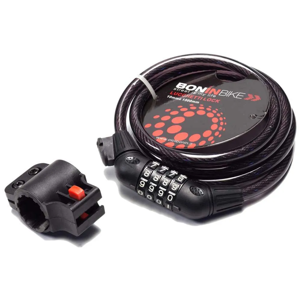 Bonin Numerical Closing Spiral cable lock | Bikeinn