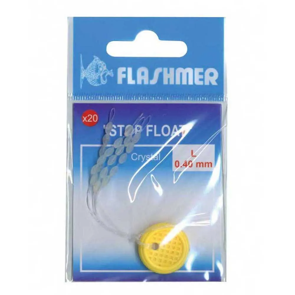 Flashmer Bouchons Float 20 Unités Jaune | Waveinn