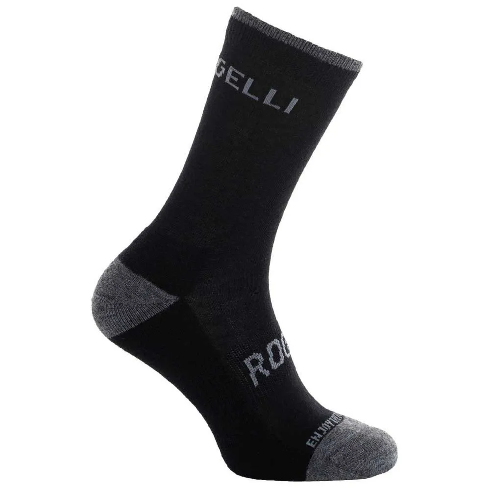 Rogelli Merino Wool socks, Black | Bikeinn
