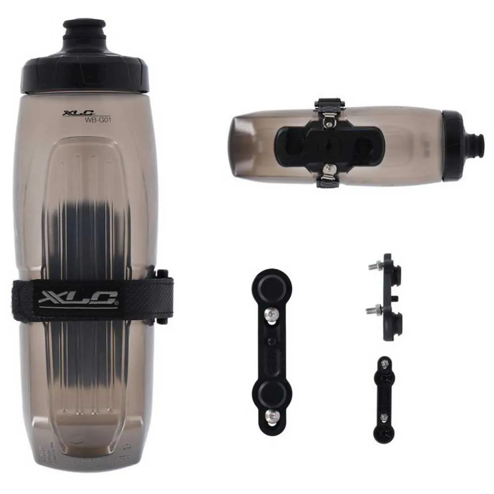 XLC Bidón WB-K15 700 ml Con Soporte, Transparente | Bikeinn