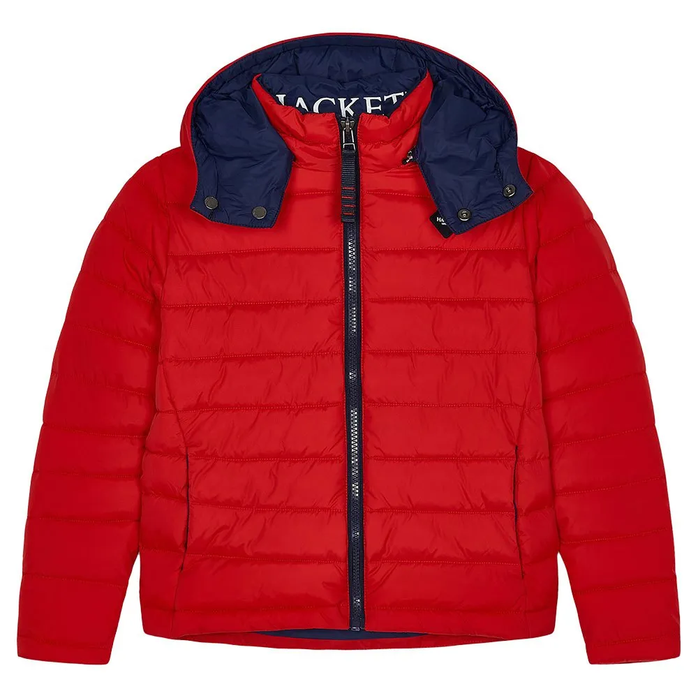 Hackett Jaqueta De Menino Basic Puffa Vermelho | Dressinn