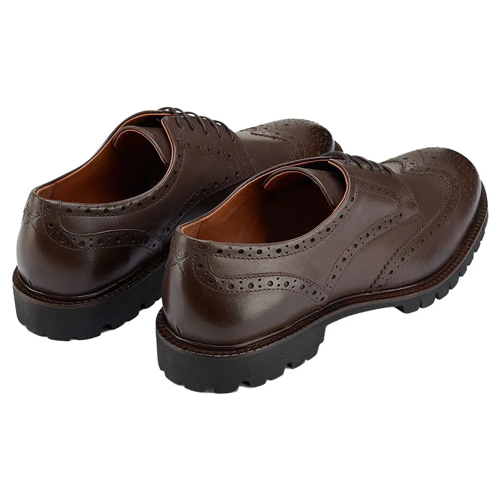 Hackett Commando Brogue Shoes Brown | Dressinn