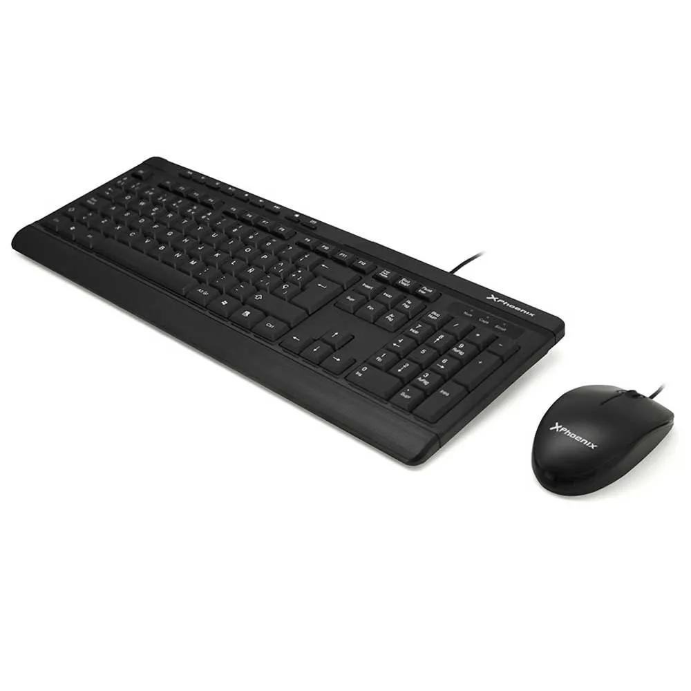 Phoenix Combo Key Media Keyboard And Mouse | Techinn