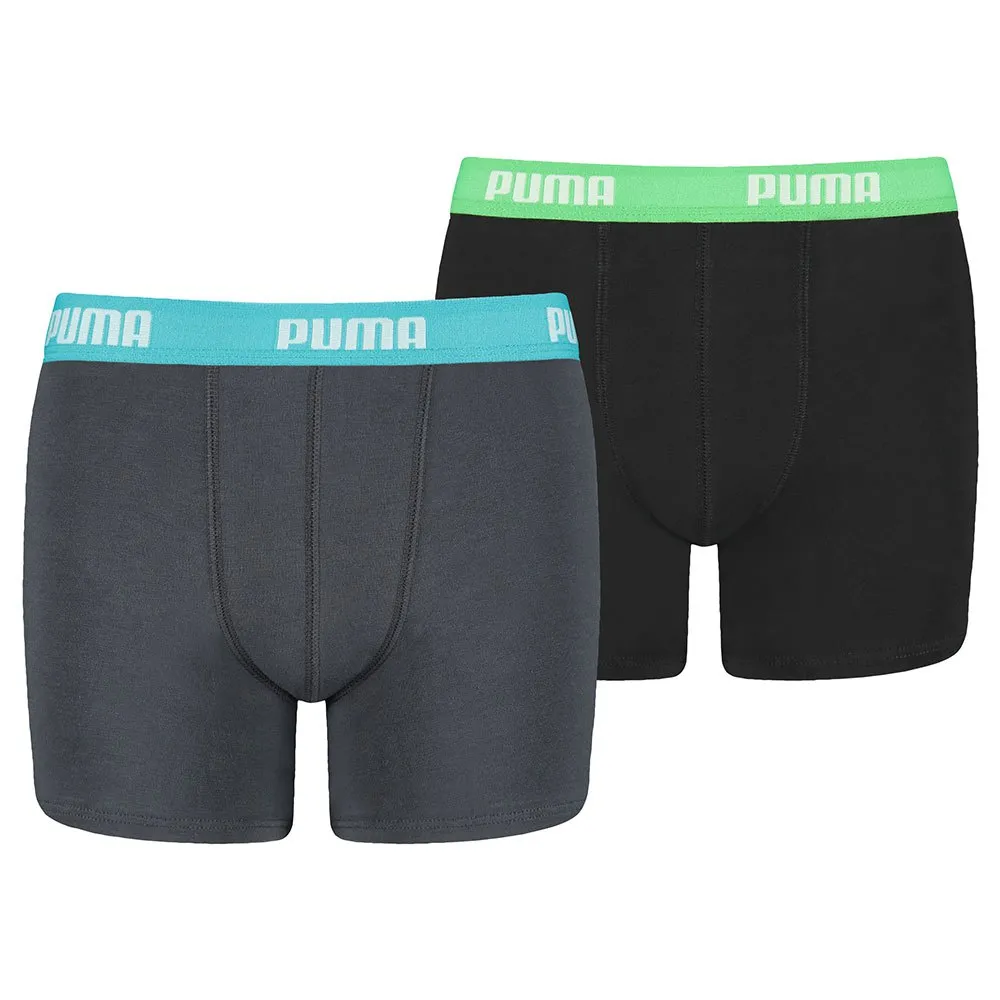 Puma Basic Boy Trunk 2 Units Boxer Multicolor | Kidinn