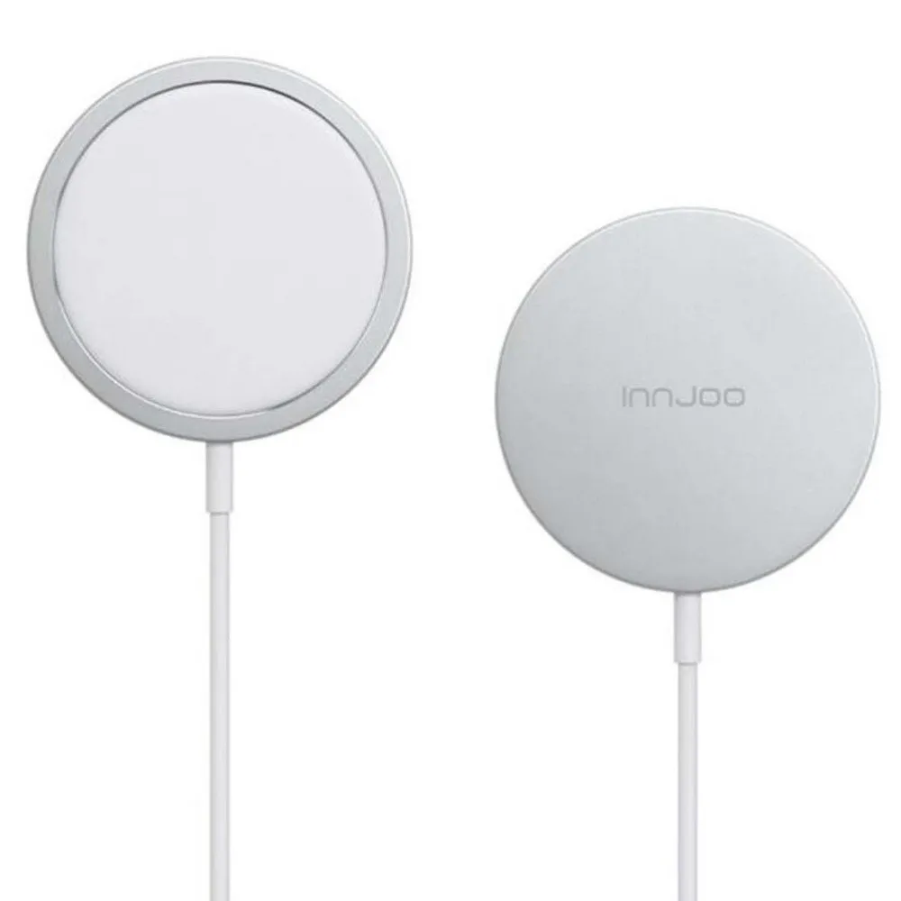 Innjoo Charging Safe Wireless Charger White | Techinn