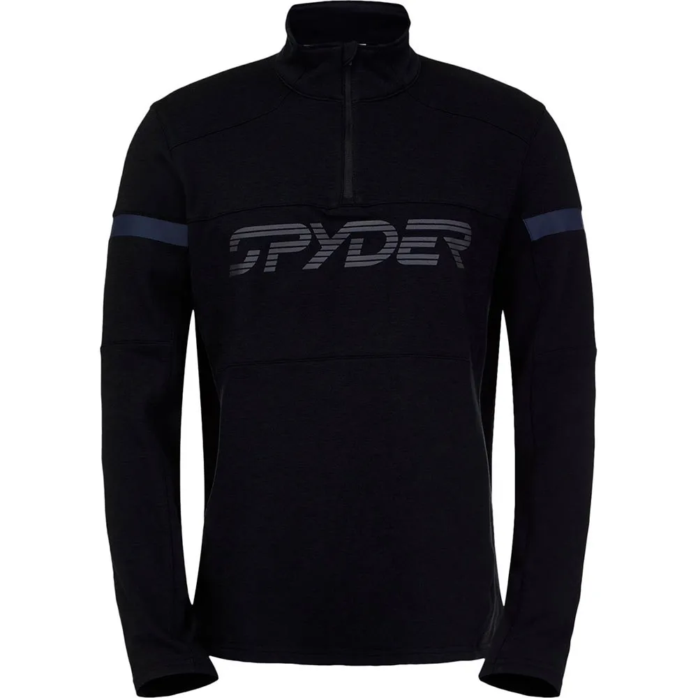 Spyder Speed half zip fleece Black | Trekkinn