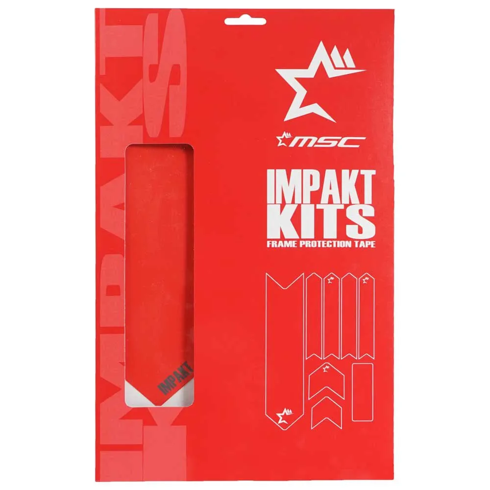 MSC Impakt Frame Protection, Red | Bikeinn
