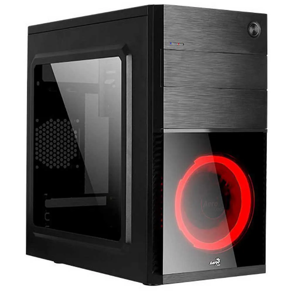 Aerocool CS105 PC tower case Black | Techinn