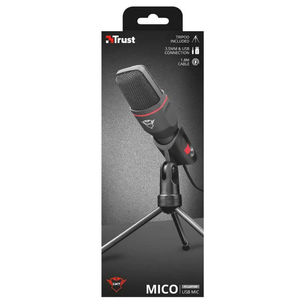 Trust 23791 Microphone Black | Techinn
