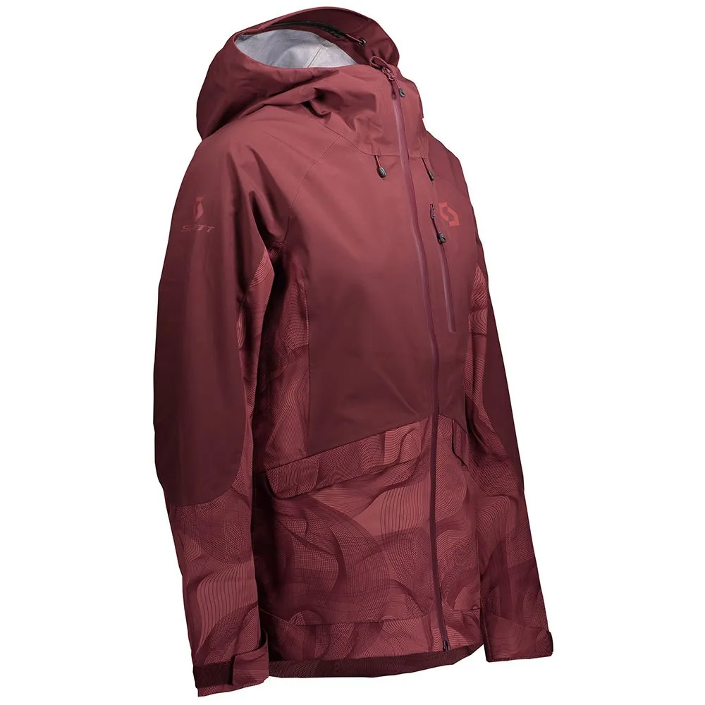 Scott Vertic 3L Jacke Rot | Snowinn