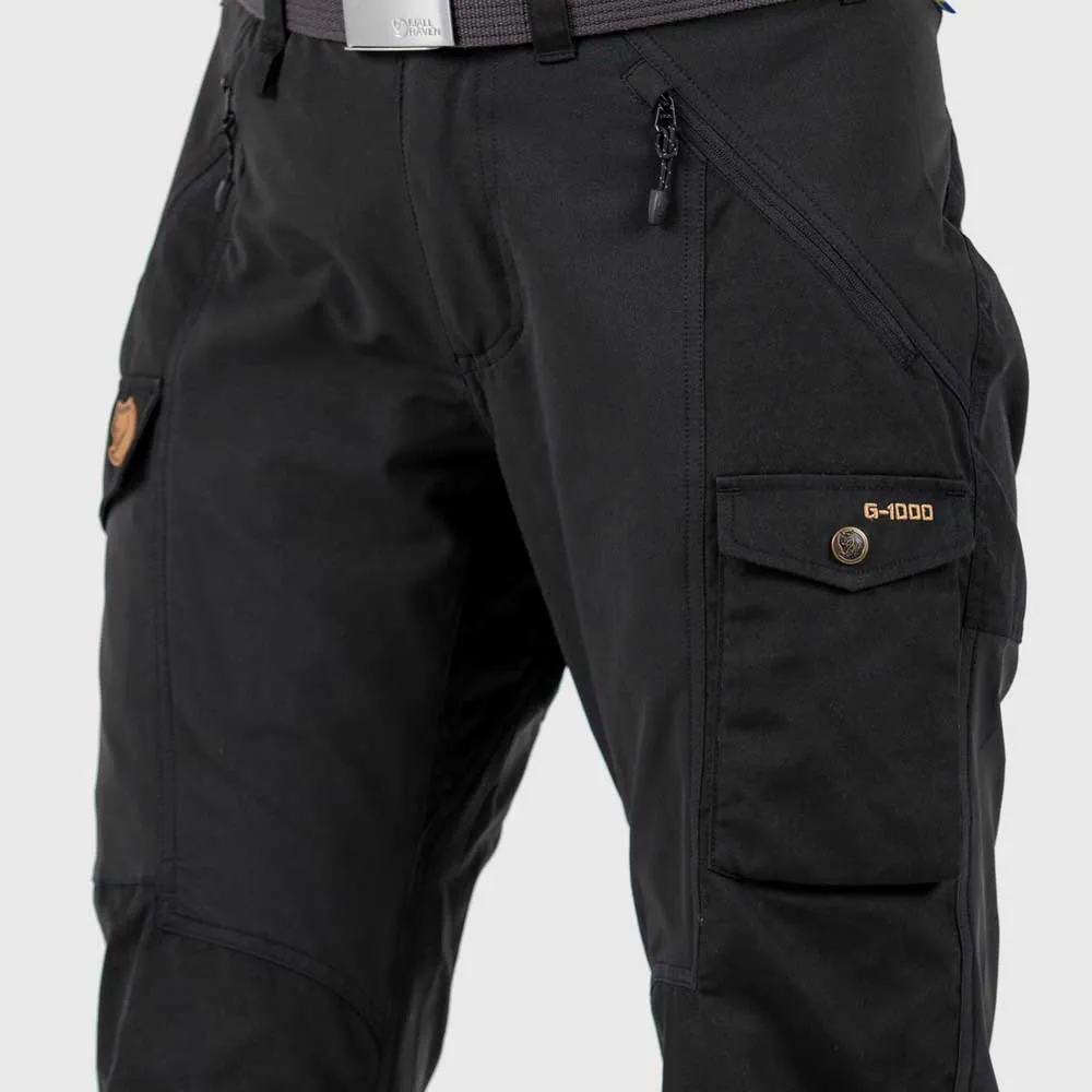 Fjällräven Nikka Curved Pants Black | Trekkinn