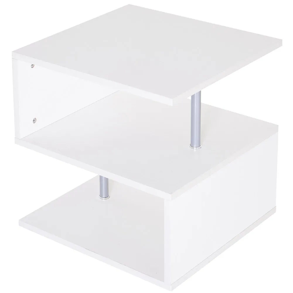 Homcom Coffee Table White | Bricoinn