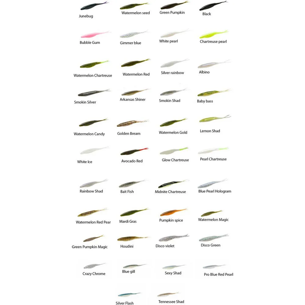 Zoom bait Super Flukes Soft Lure 134 mm Multicolor | Waveinn