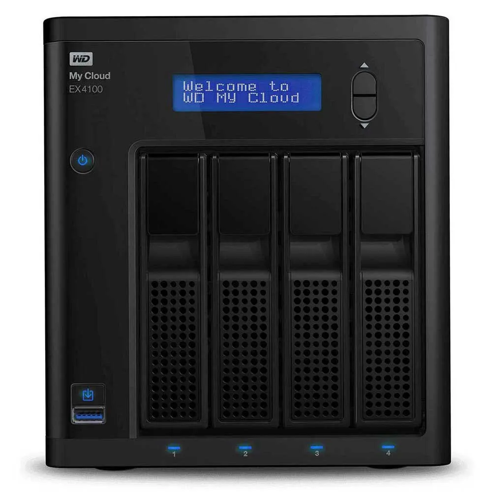 WD My Cloud EX4100 8TB SAS Hard Disk Drive Black | Techinn