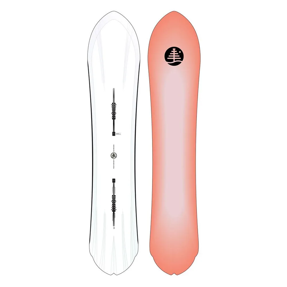 Burton Planche de snowboard Family Tree 3D Surfy Pow Rouge| Snowinn