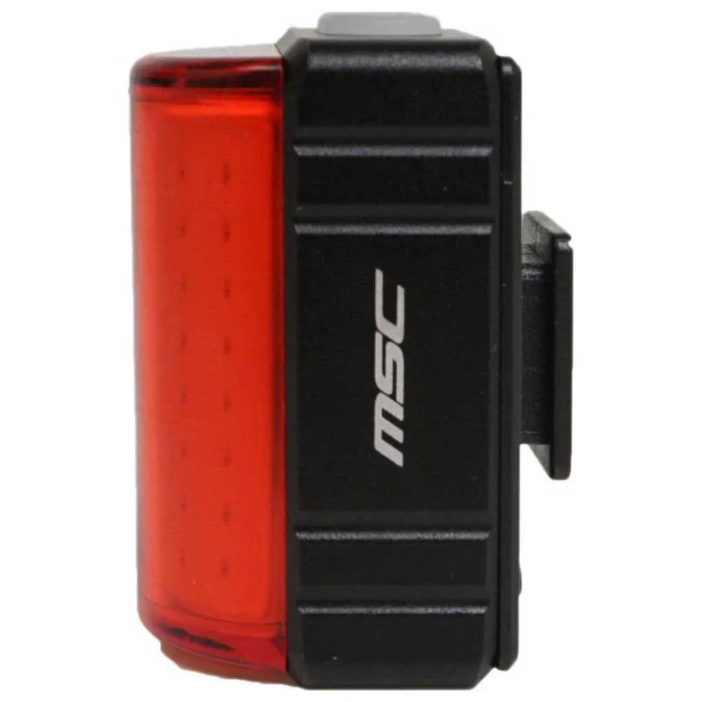 MSC Oval Rear Light, Red | Bikeinn