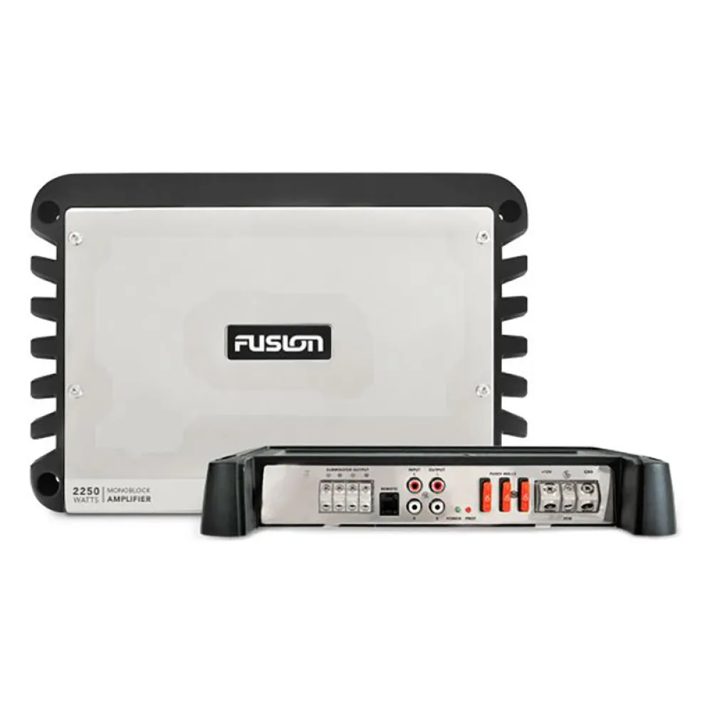 Fusion Signature Series Marine Amplifier Silver | Waveinn