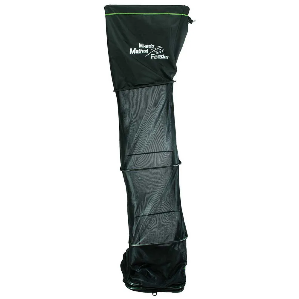 Mikado Tournamnet Rectangle Method Feeder Keepnet Black | Waveinn